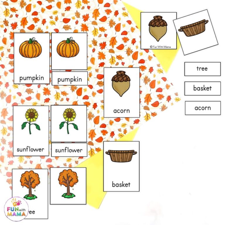Preschool Fall Activities - Fun with Mama
