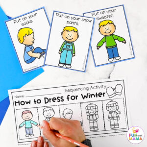 18+ FUN Winter Activities For Preschool Pack + Worksheets