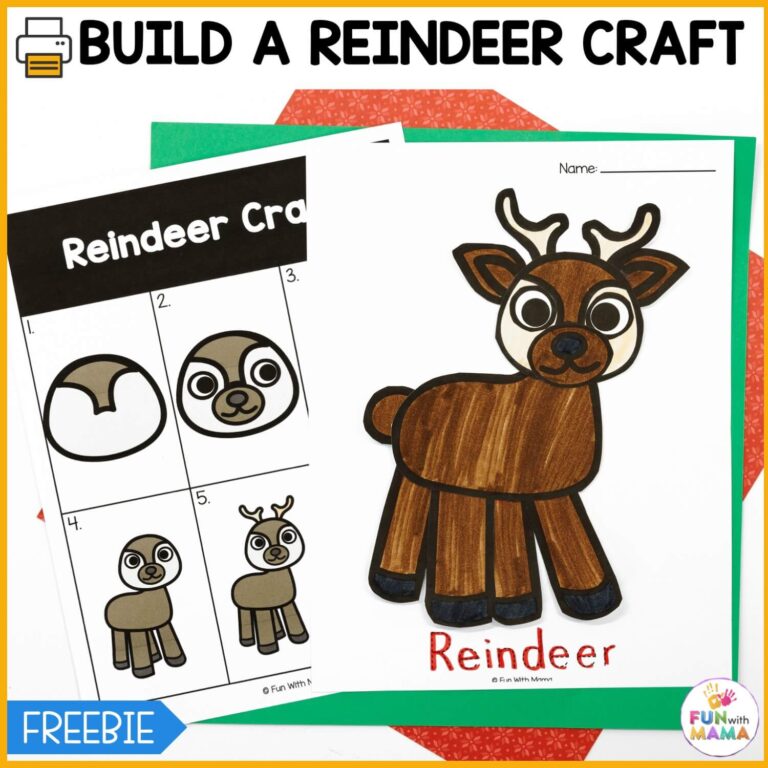 Reindeer Crafts for Kids - Fun with Mama