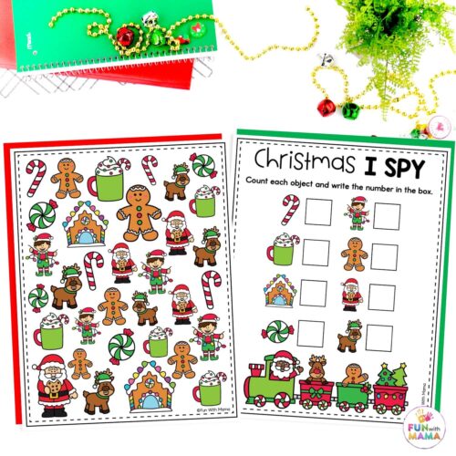 Christmas I Spy - Fun with Mama