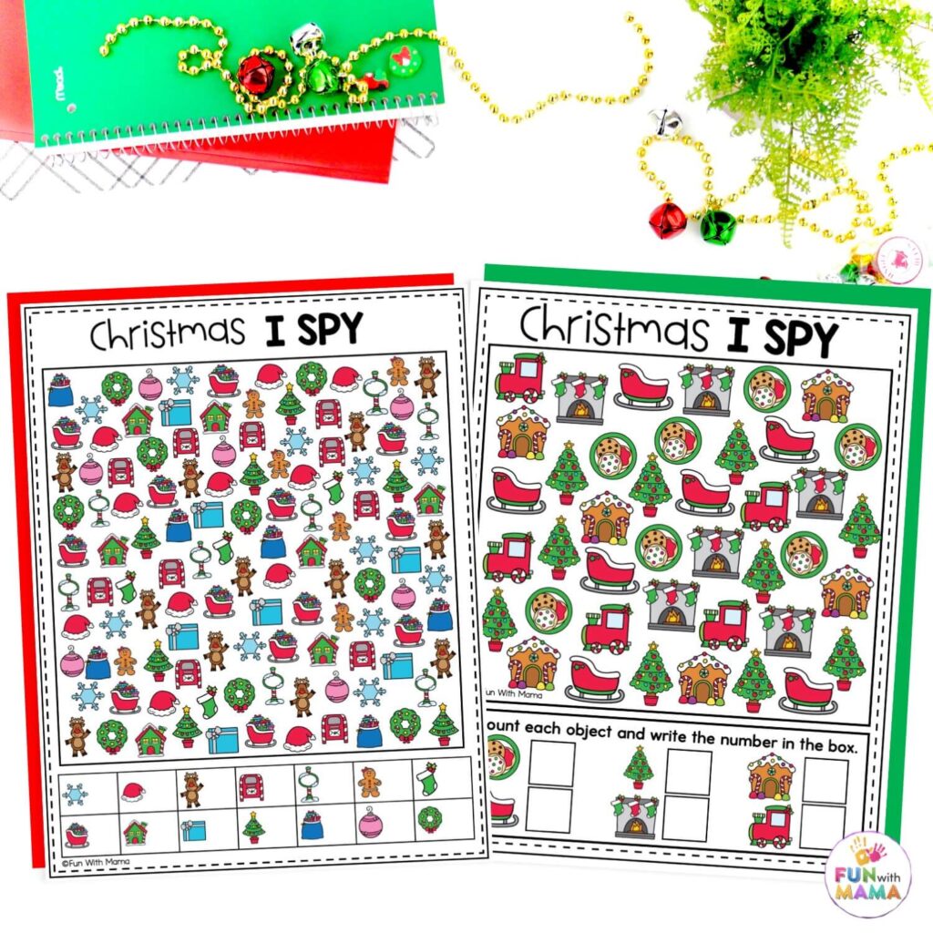 Christmas I Spy - Fun with Mama