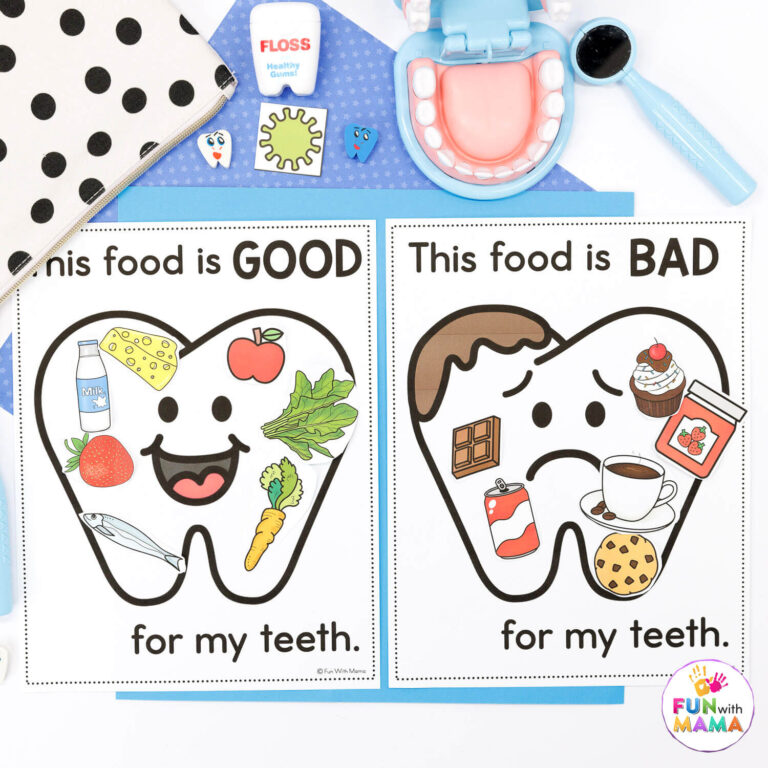 Dental Activities for Preschoolers - Fun with Mama