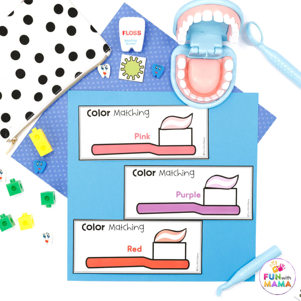 Dental Activities for Preschoolers - Fun with Mama