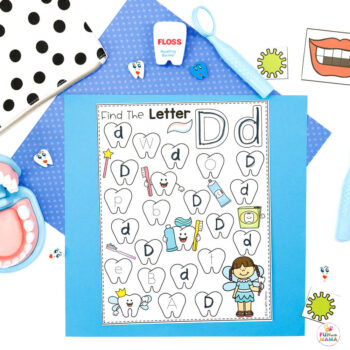 Dental Activities for Preschoolers - Fun with Mama
