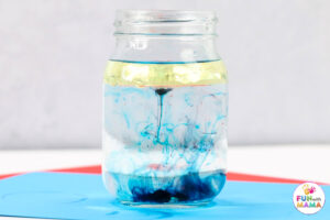 Fireworks In A Jar Science Experiment - Fun with Mama