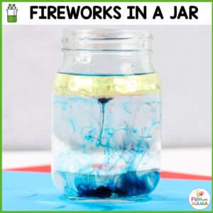 Fireworks In A Jar Science Experiment - Fun with Mama