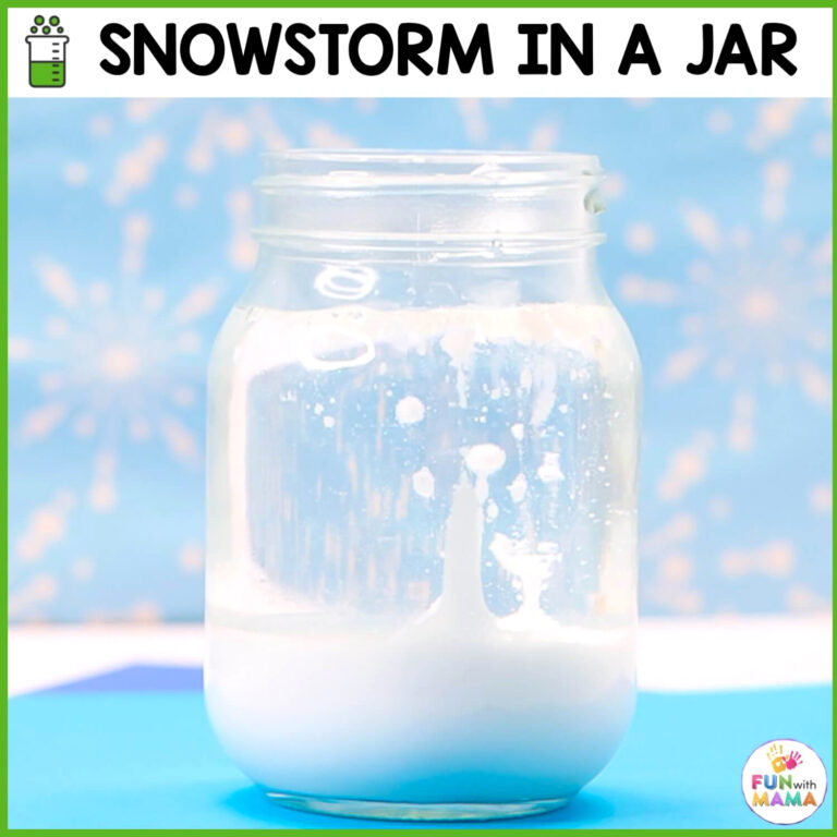 Snowstorm In A Jar - Fun with Mama