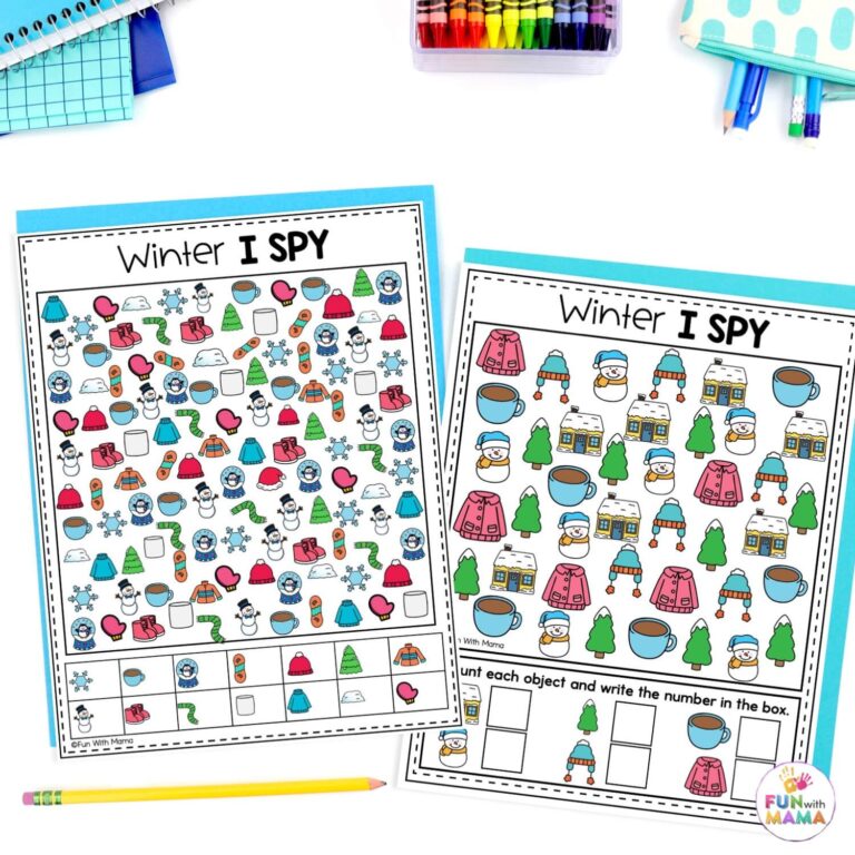 Winter I Spy - Fun with Mama