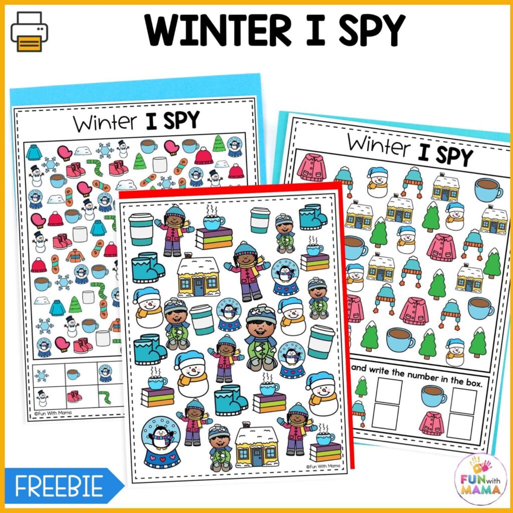 Winter I Spy - Fun with Mama