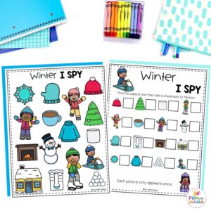 Winter I Spy - Fun with Mama