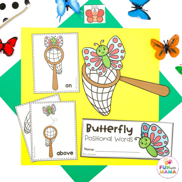 Butterfly Activities For Preschoolers - Fun with Mama