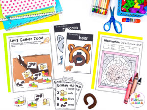 Hibernation Activities - Animals that Hibernate - Fun with Mama