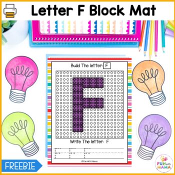 Lego Letters - Lego Alphabet Mats - Fun with Mama