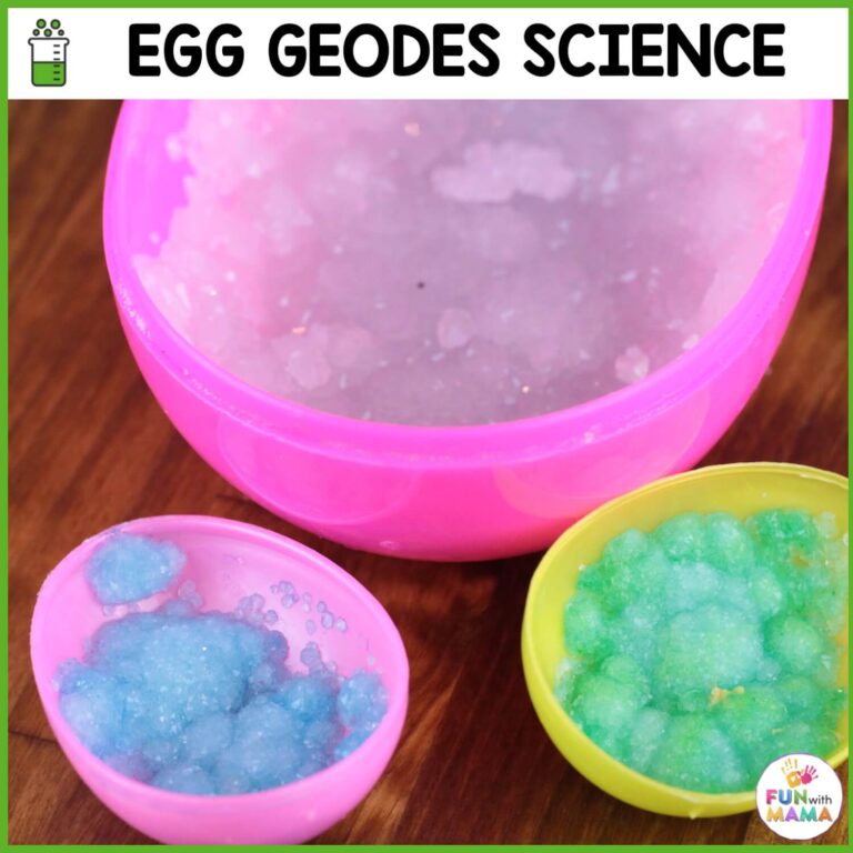 How To Make Crystal Egg Geodes - Fun with Mama