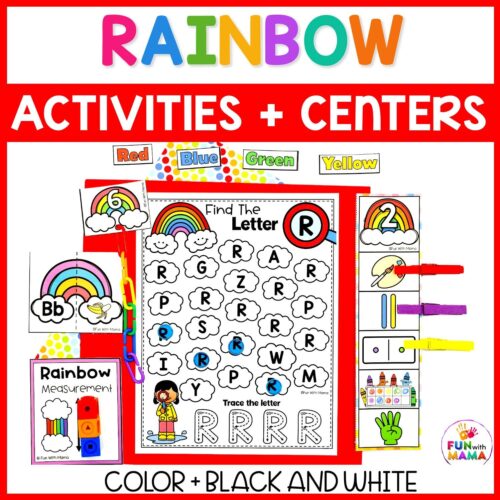 Rainbow Activities For Preschoolers - Fun with Mama
