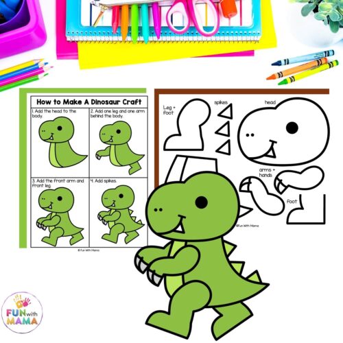 19+ Preschool Dinosaur Activities - Fun with Mama