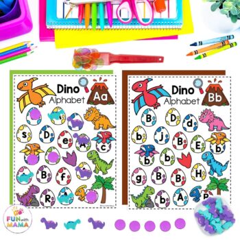 19+ Preschool Dinosaur Activities - Fun with Mama
