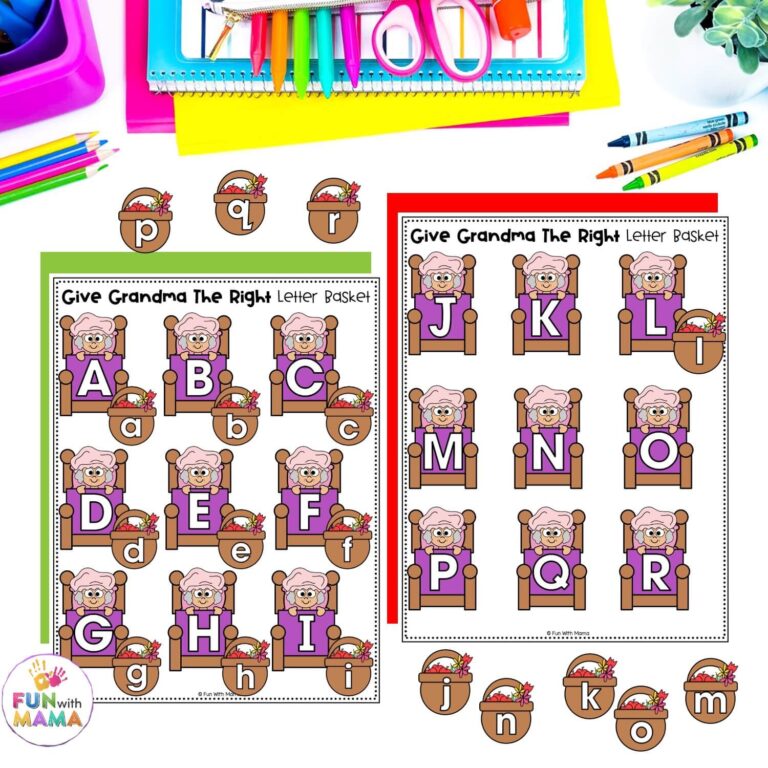 25+ Little Red Riding Hood Activities For Kids - Fun with Mama