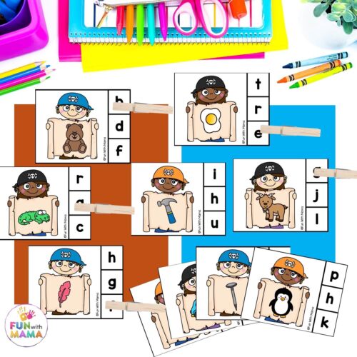 Pirate Activities for Preschool - Fun with Mama