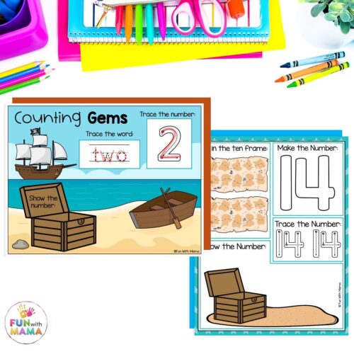 Pirate Activities for Preschool - Fun with Mama