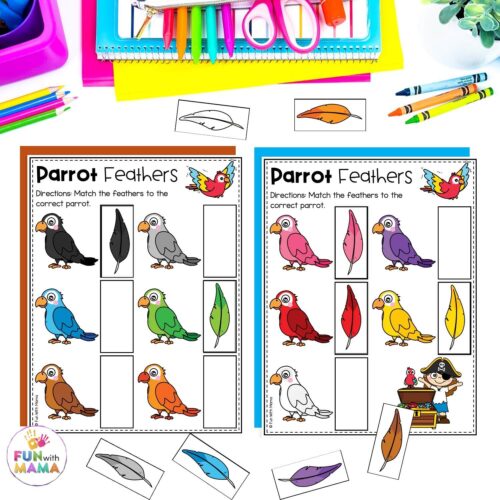 Pirate Activities for Preschool - Fun with Mama