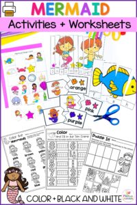 Mermaid Activities Pack - Fun with Mama