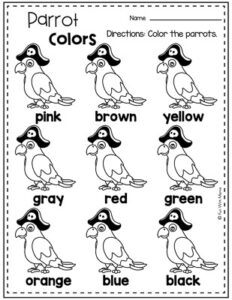 Pirate Activities for Preschool - Fun with Mama