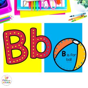 33 + Letter B Activities for Preschool - Fun with Mama