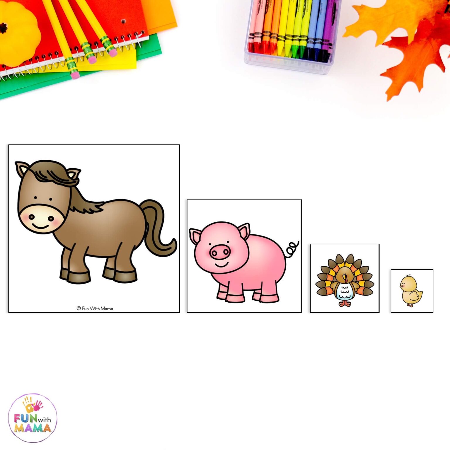 21+ Farm Animal Activities For Preschoolers - Fun with Mama