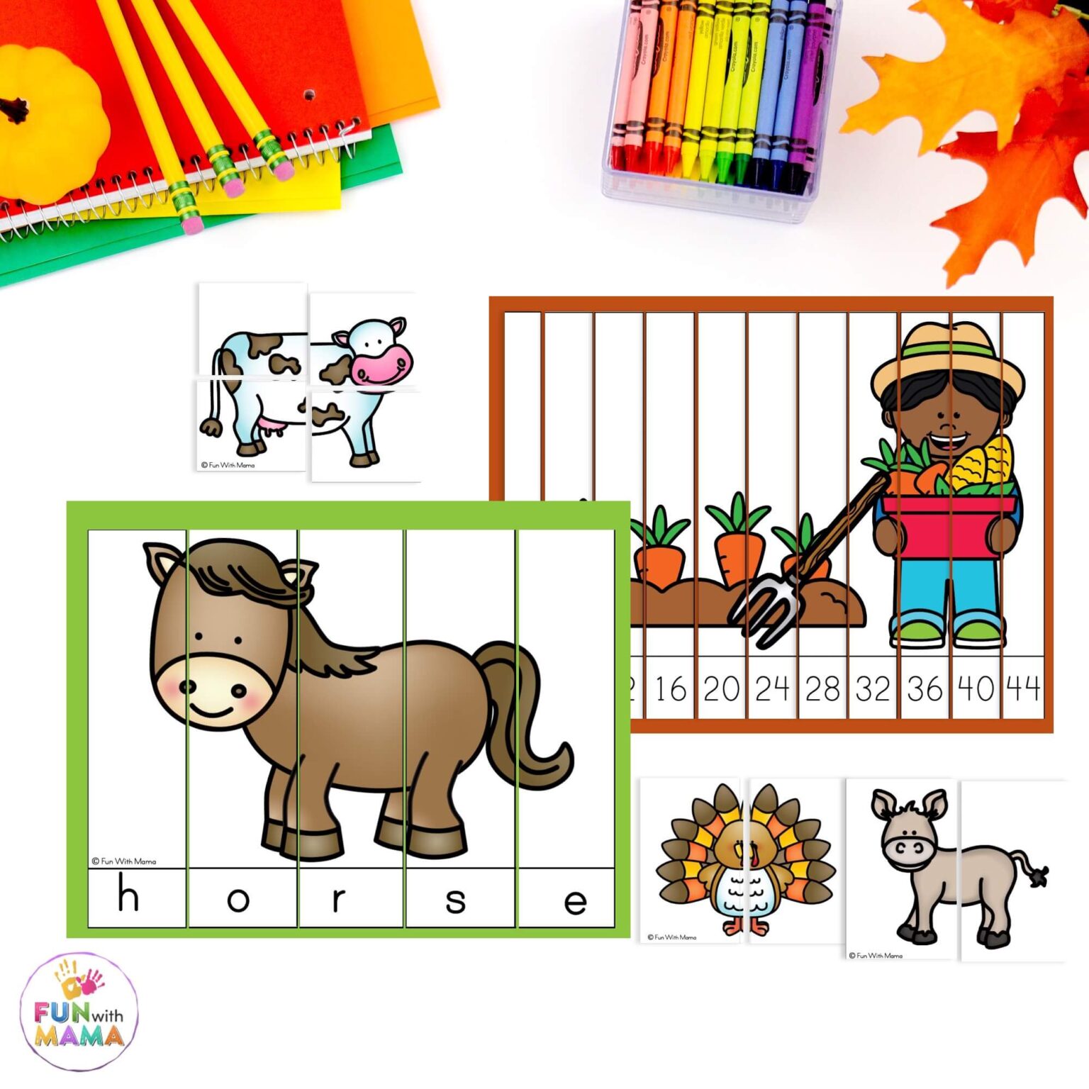 21+ Farm Animal Activities For Preschoolers - Fun with Mama