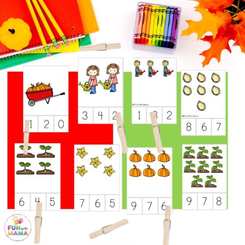 Pumpkin Life Cycle - Fun with Mama