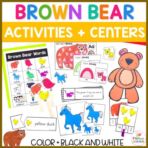 Brown Bear Brown Bear What Do You See? Printable Story Extension ...