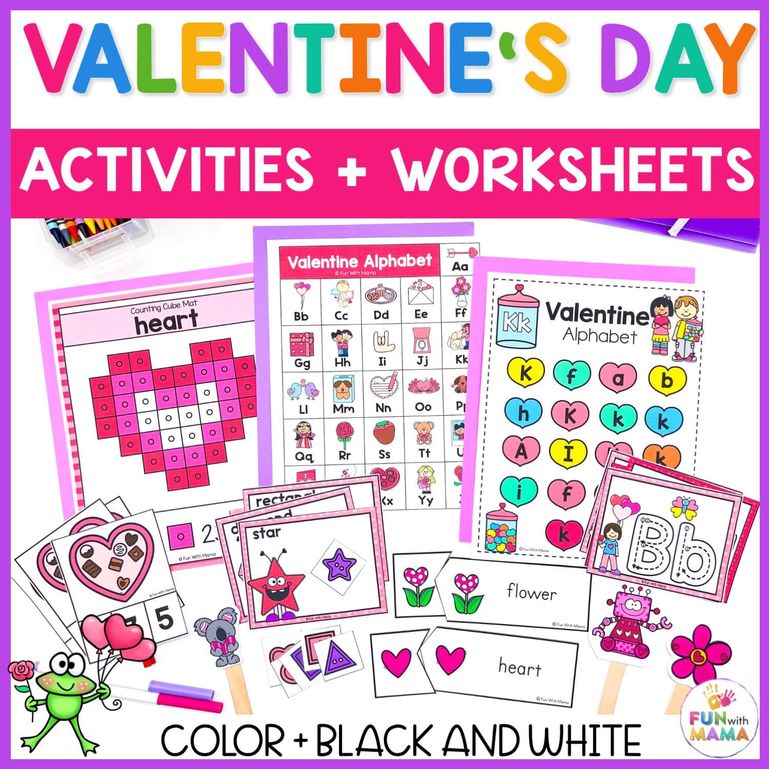 Easy Valentine Letter Activities For Valentine’s Day - Fun with Mama