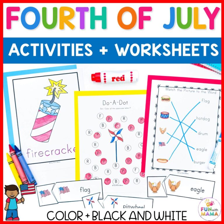 4th of July Preschool Activities