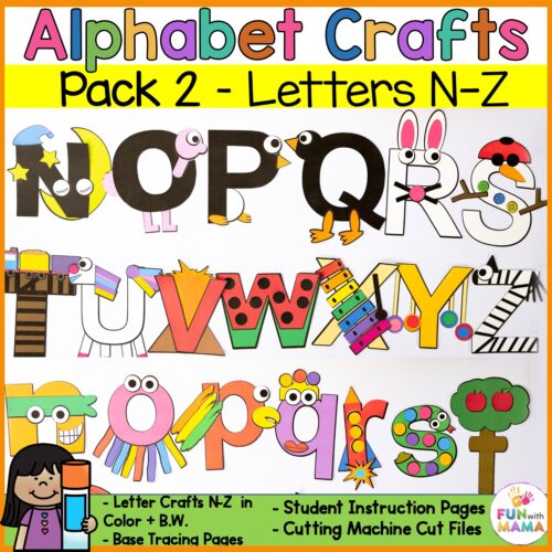 Alphabet Crafts - Fun with Mama