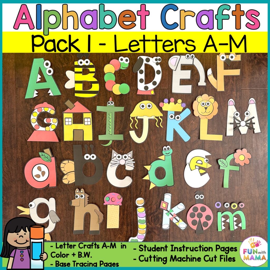 Alphabet Crafts - Fun with Mama