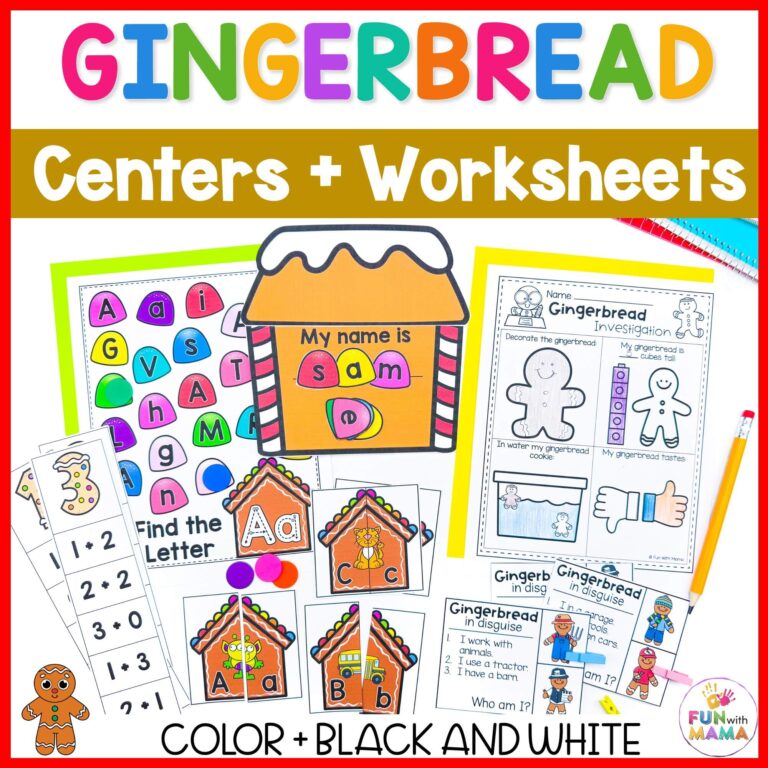 Gingerbread Fact Family - Fun with Mama