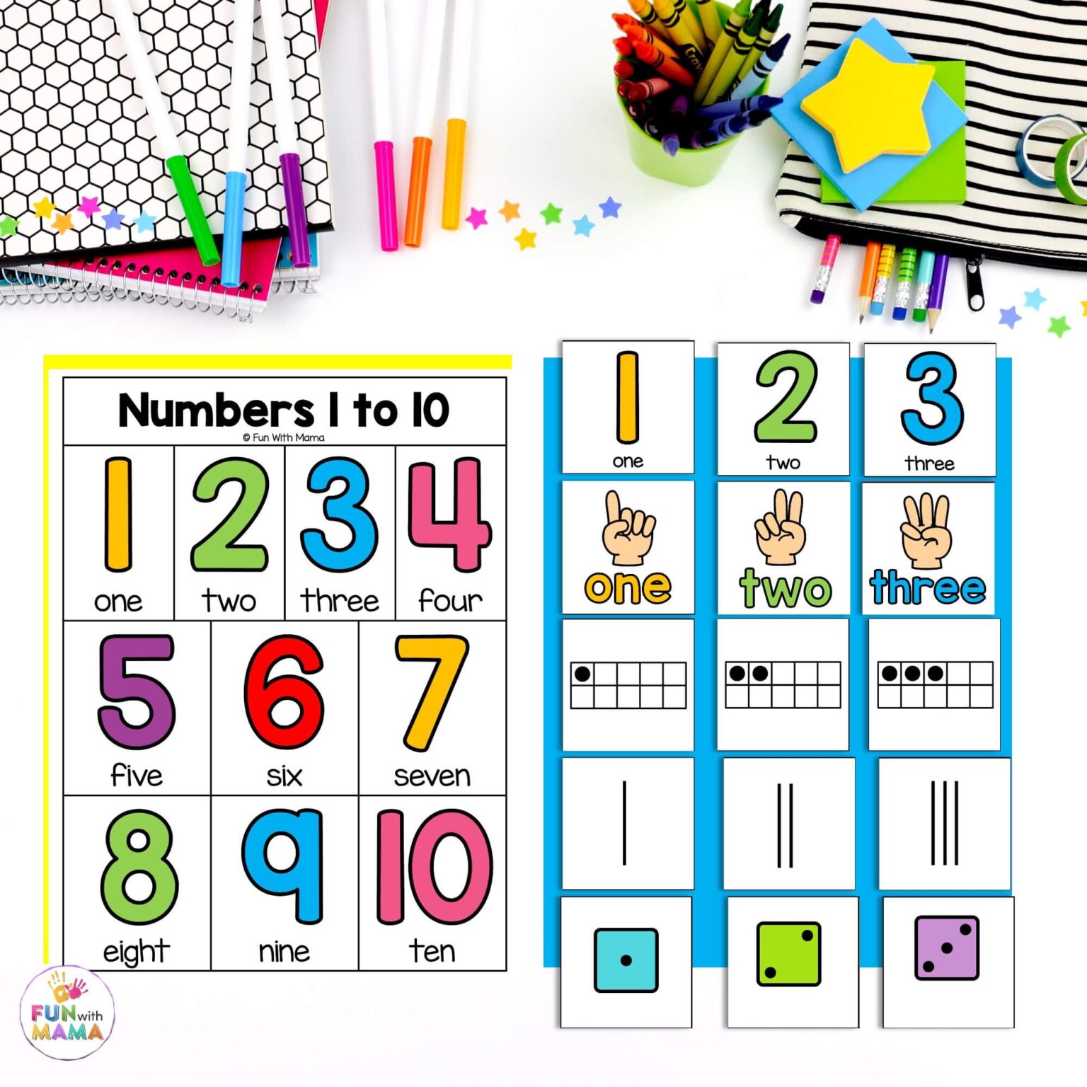 26+ Number activities for preschoolers - Fun with Mama