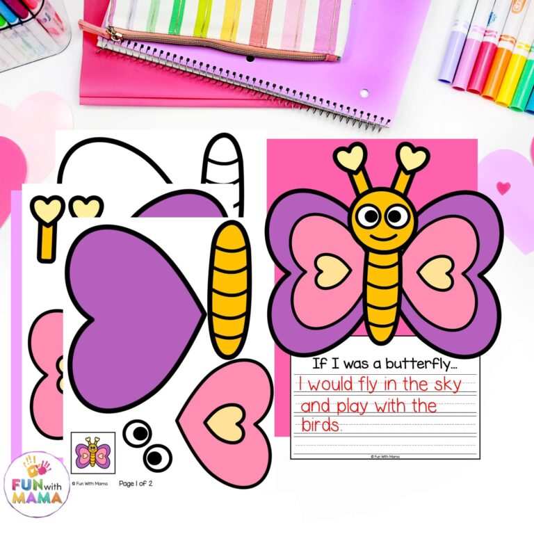 Kindergarten + Preschool Valentine Ideas + Activities - Fun with Mama