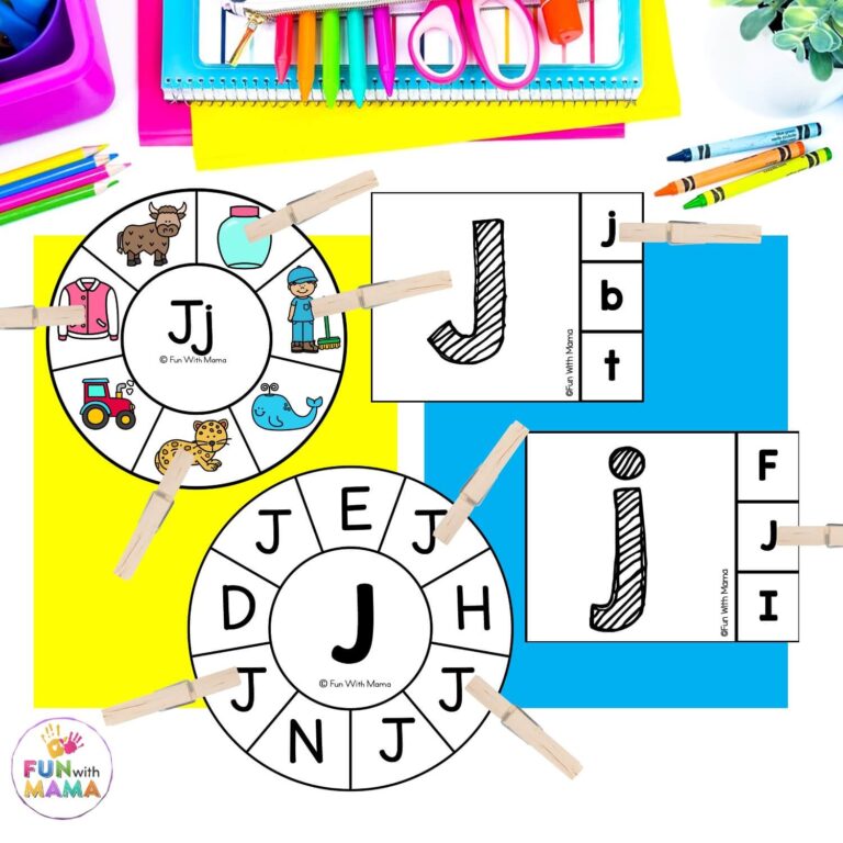 30+ Letter J Activities + Worksheets - Fun with Mama