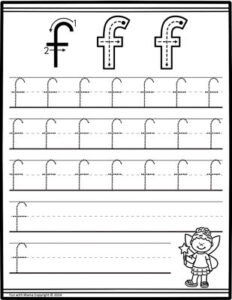 Free Letter F Worksheets - Fun with Mama