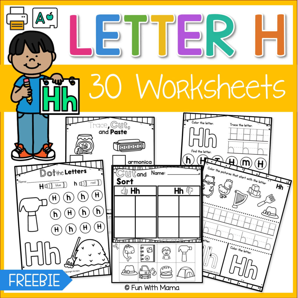 Letter H Worksheets For Preschool Letter H Worksheets For Preschool