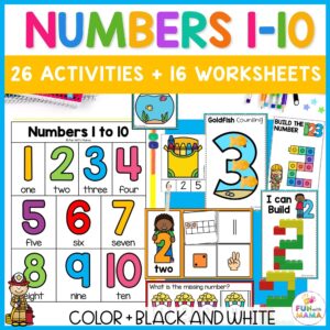26+ Number activities for preschoolers - Fun with Mama