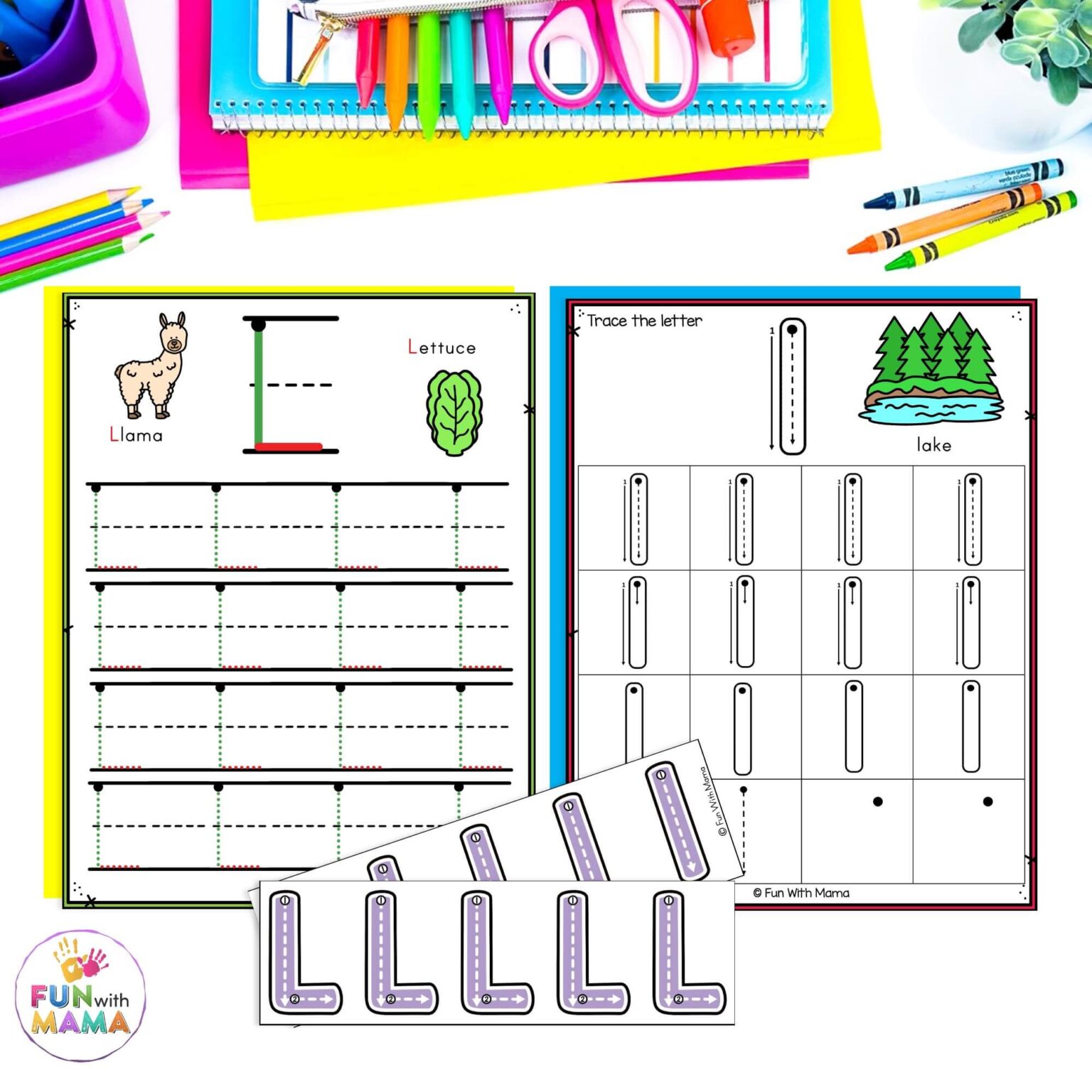Letter L Activities + Worksheets (Includes Free Pack) - Fun with Mama