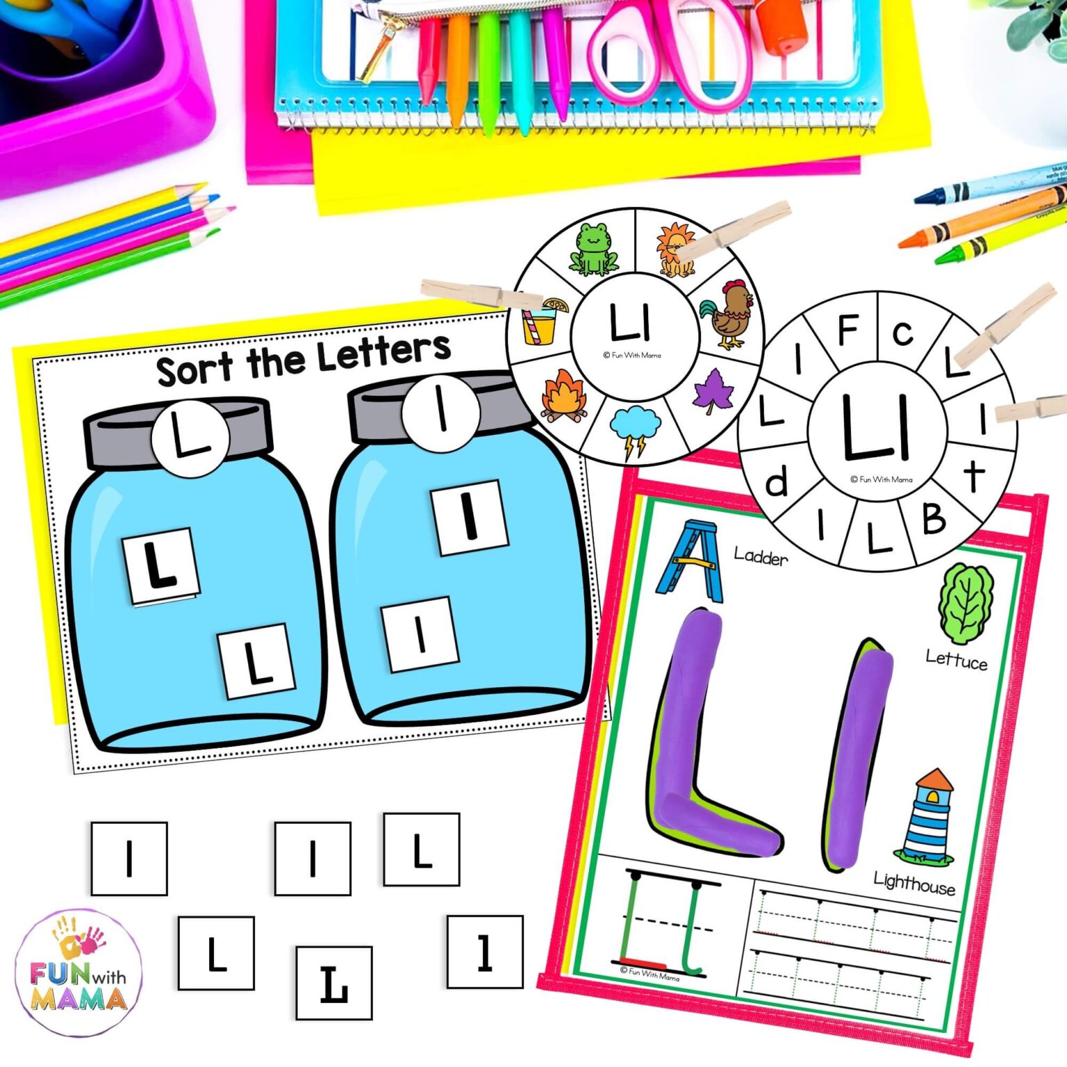 Letter L Activities+ Worksheets (Includes Free Pack) - Fun with Mama