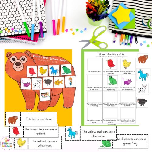 Brown Bear Brown Bear What Do You See? Printable Story Extension ...