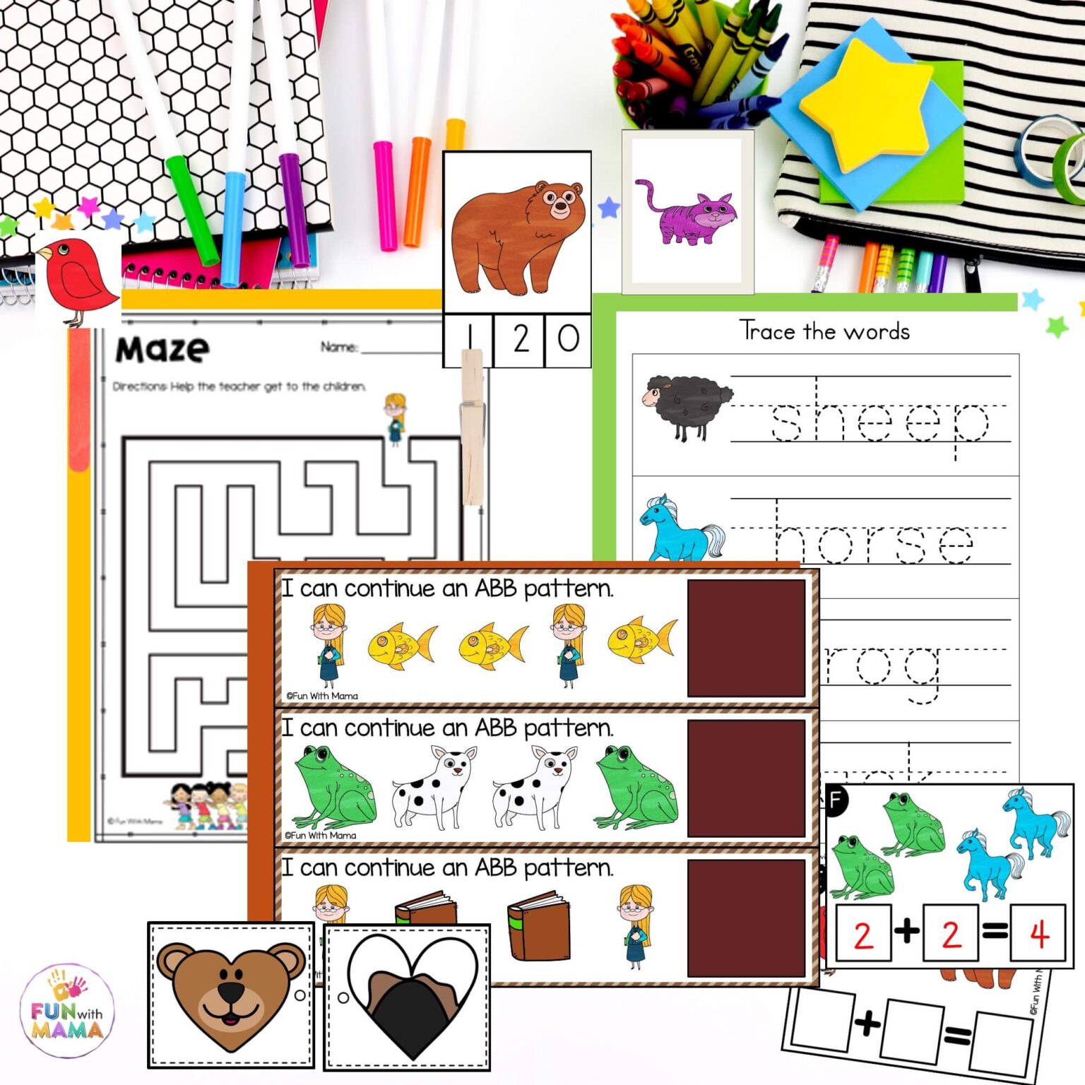 Brown Bear Brown Bear What Do You See? Printable Story Extension ...