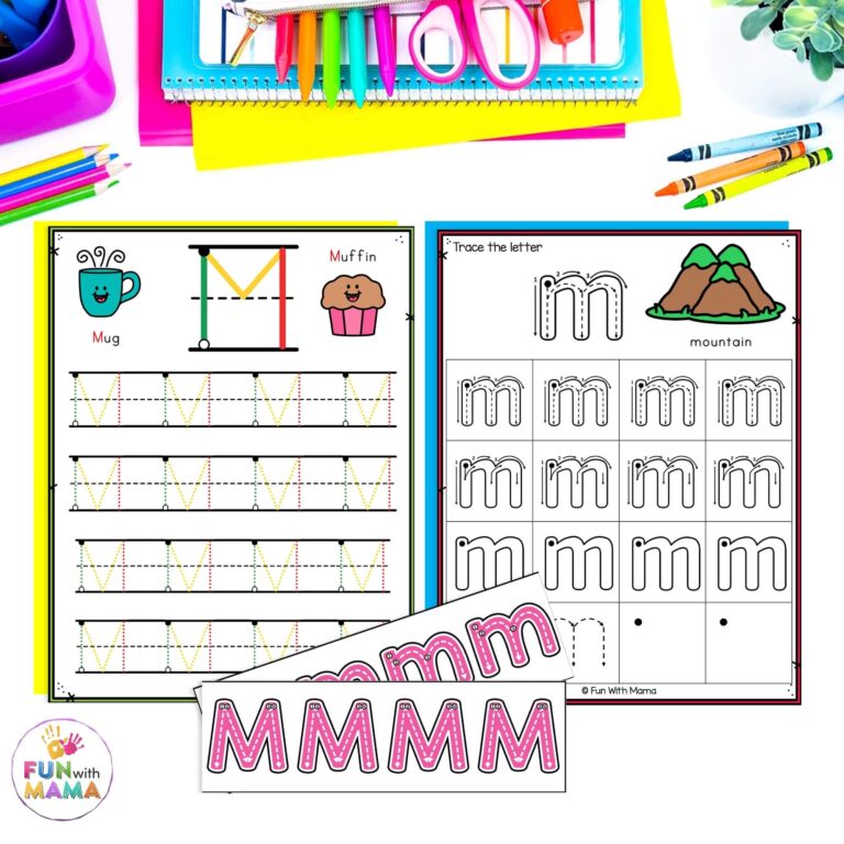 33+ Letter M Activities and Worksheets - Fun with Mama