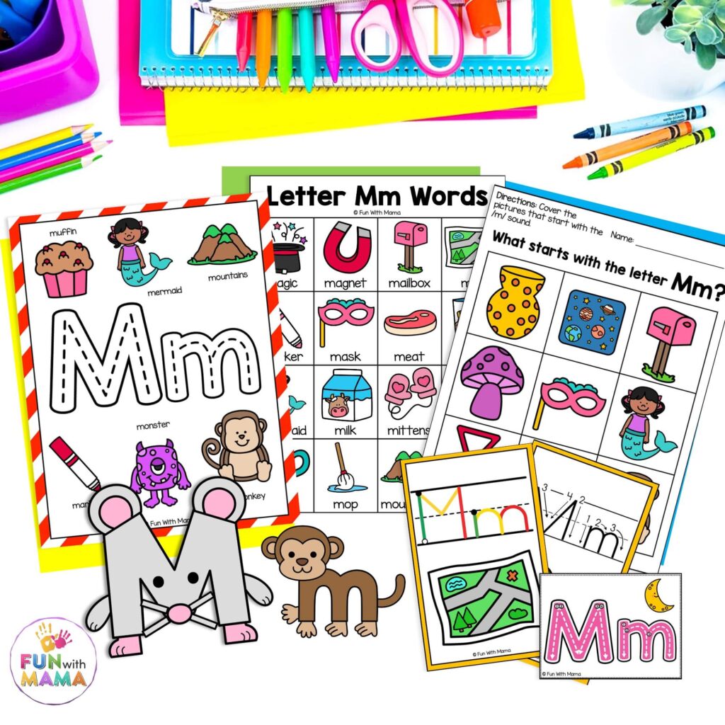 33+ Letter M Activities and Worksheets - Fun with Mama