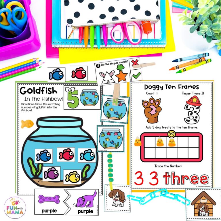 Pet Themed Activities - Fun with Mama